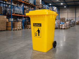 Tong Sampah Plastik Beroda Dalton 100L, 120L & 240L Komplit Berbagai ...